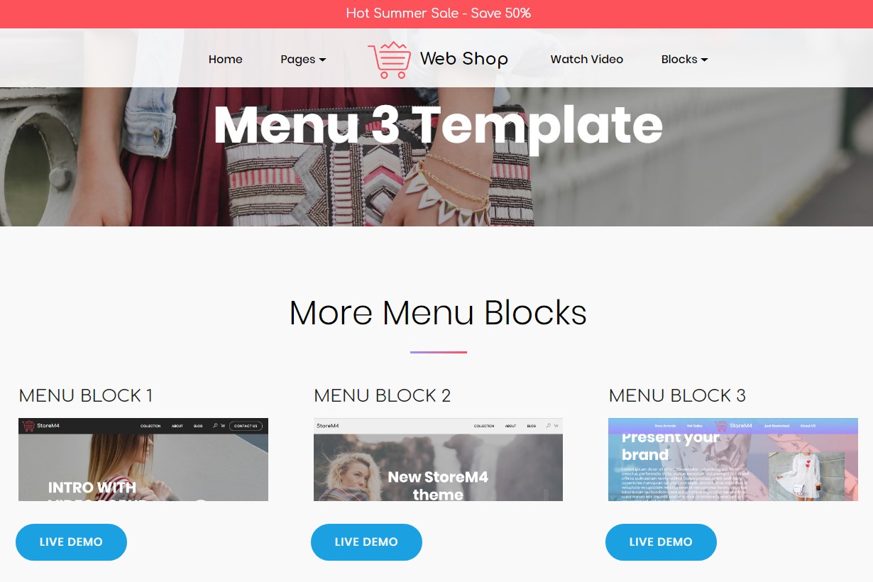 Cool 50 Basic HTML Templates For Your Website From 2019